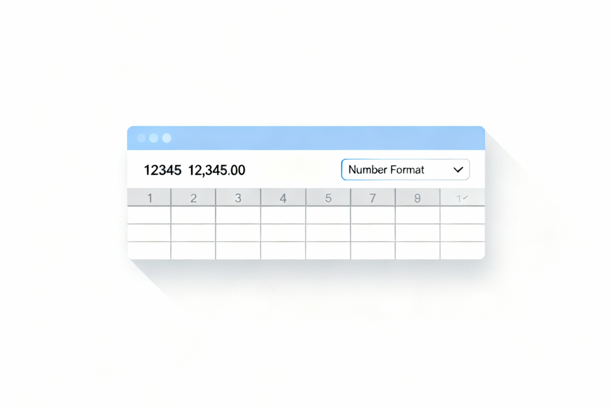 Comprender los formatos de números de Excel