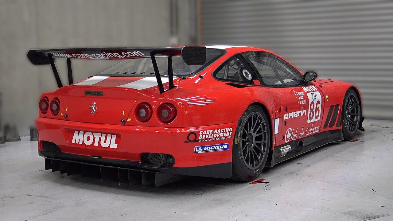 Ferrari 550 GTS Maranello Prodrive V12 Engine Sound