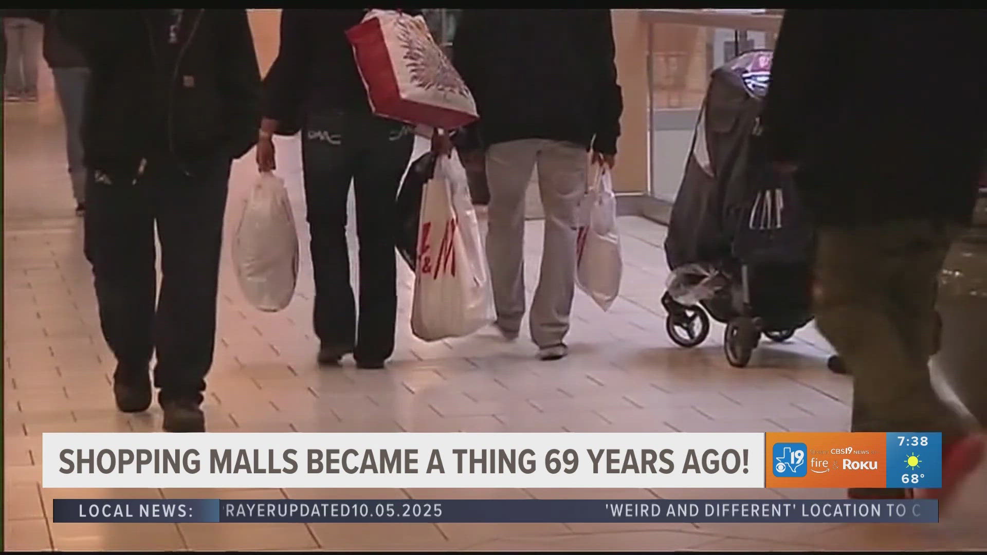 Shopping mall started 69 years ago