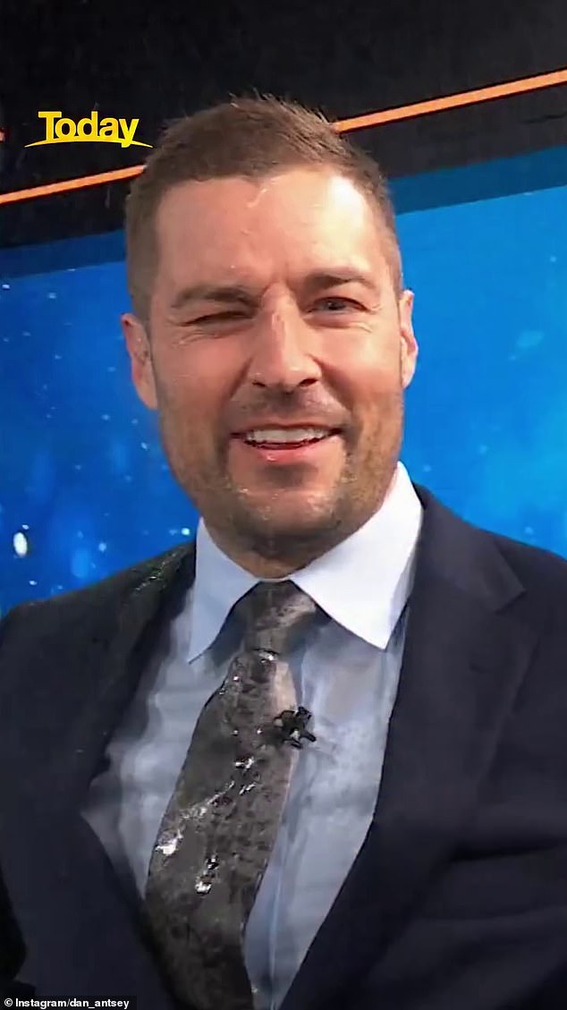 Today fans go wild over Danika Mason's VERY hunky fill-in Dan Anstey