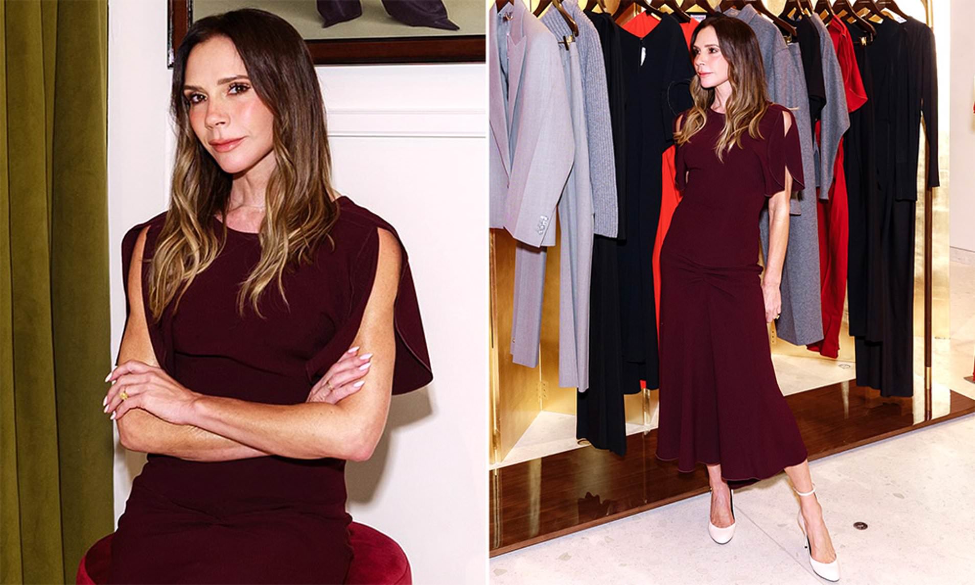 Victoria Beckham promotes her brand in Selfridges ahead of doc about ...