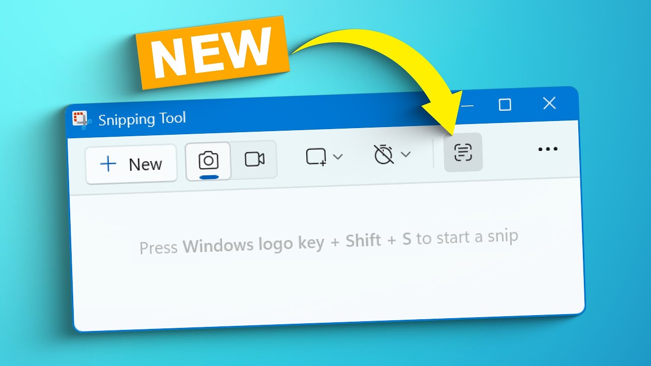 Windows Snipping Tool Upgrade: Extract Text Easily