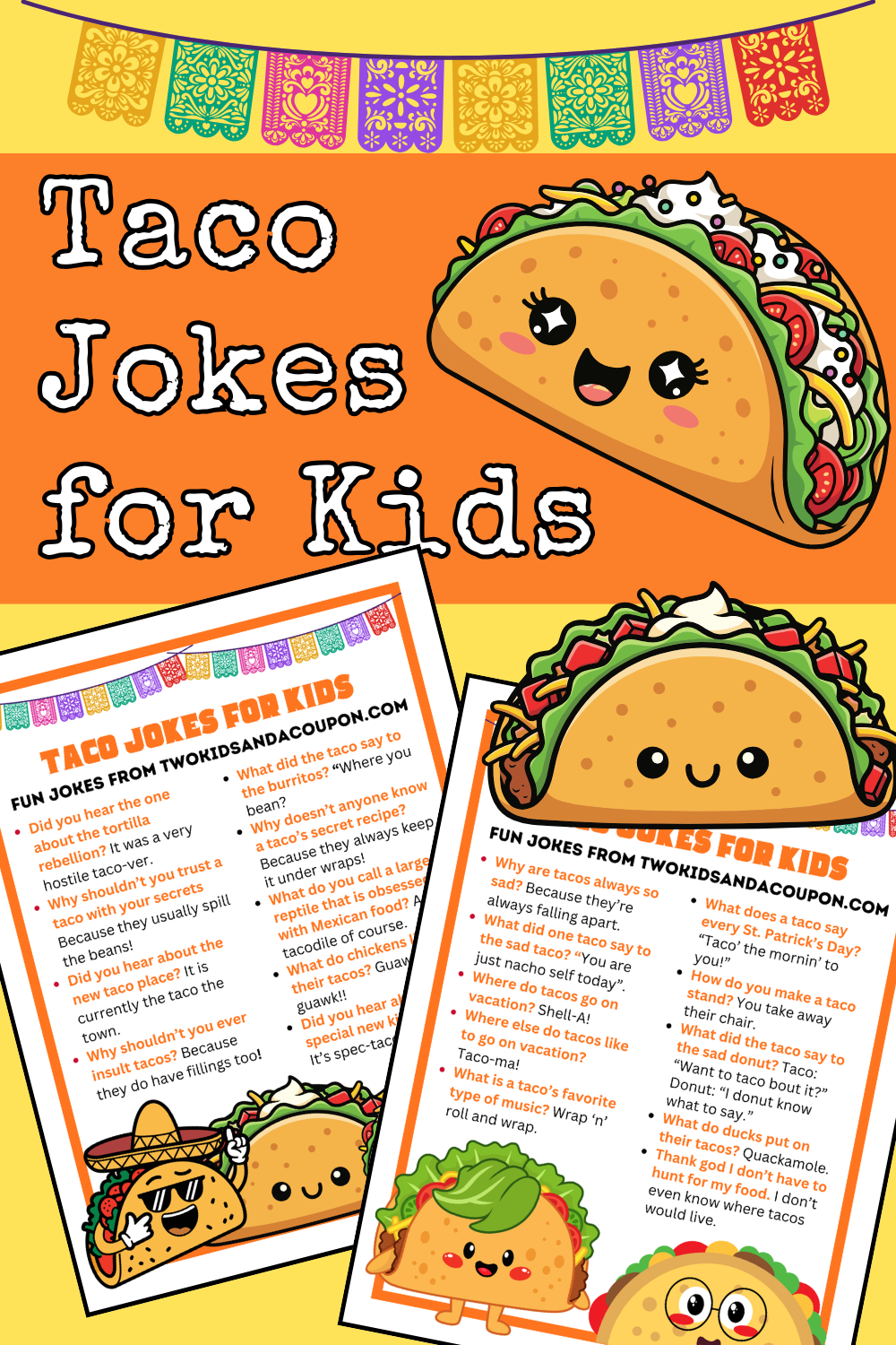 Let's "Taco 'Bout" How Hilarious These 20 Taco Jokes For Kids Are!