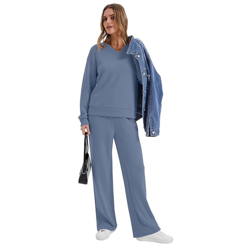 Amazon Has a 'Super Soft' $47 Wide Leg Lounge Set for Just $28, and It ...