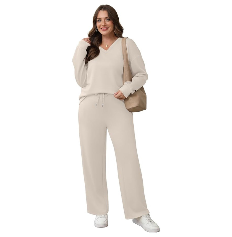 Amazon Has a 'Super Soft' $47 Wide Leg Lounge Set for Just $28, and It ...