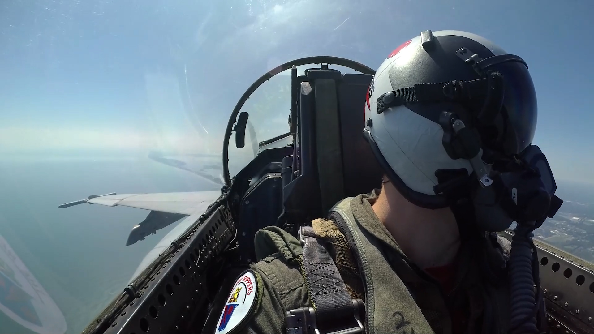 Cockpit View From F/A-18 Super Hornet