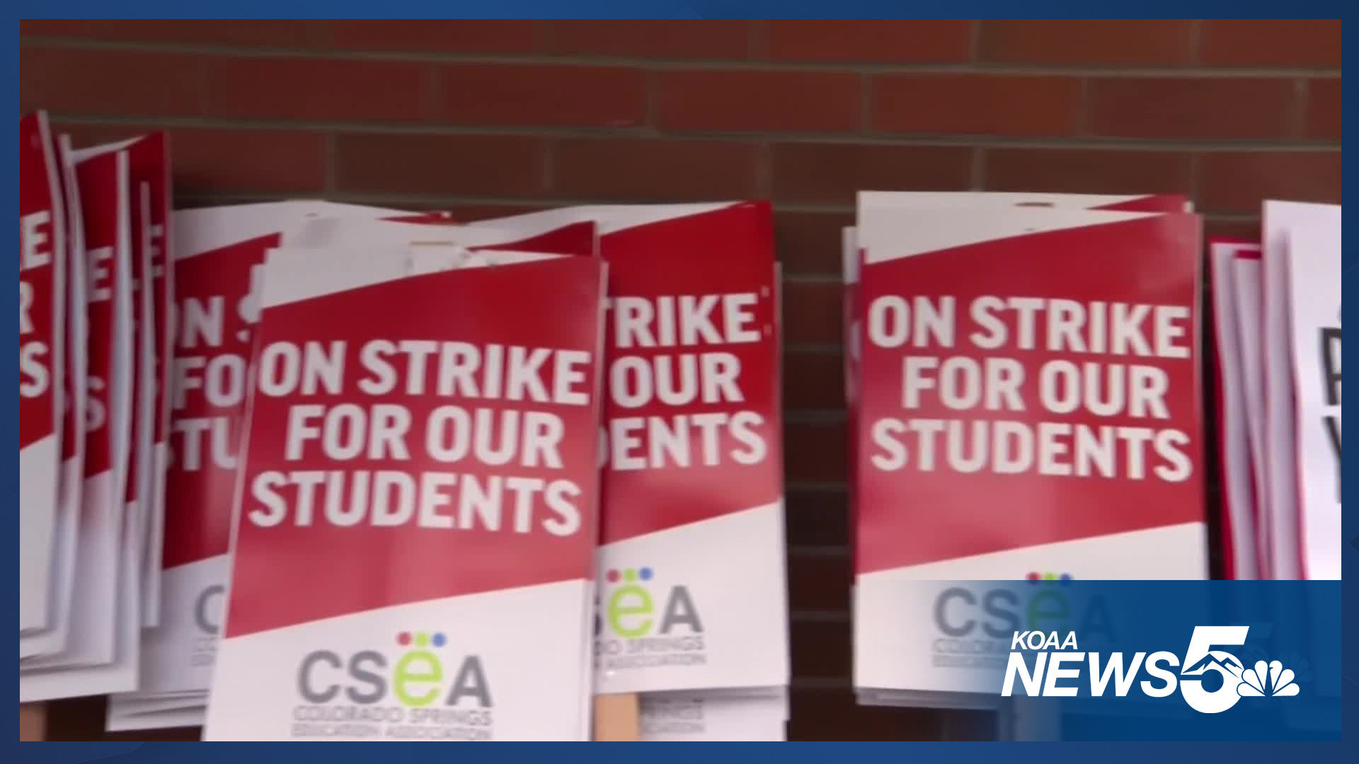 Colorado Springs School District 11 Teachers Prepare to Strike Wednesday