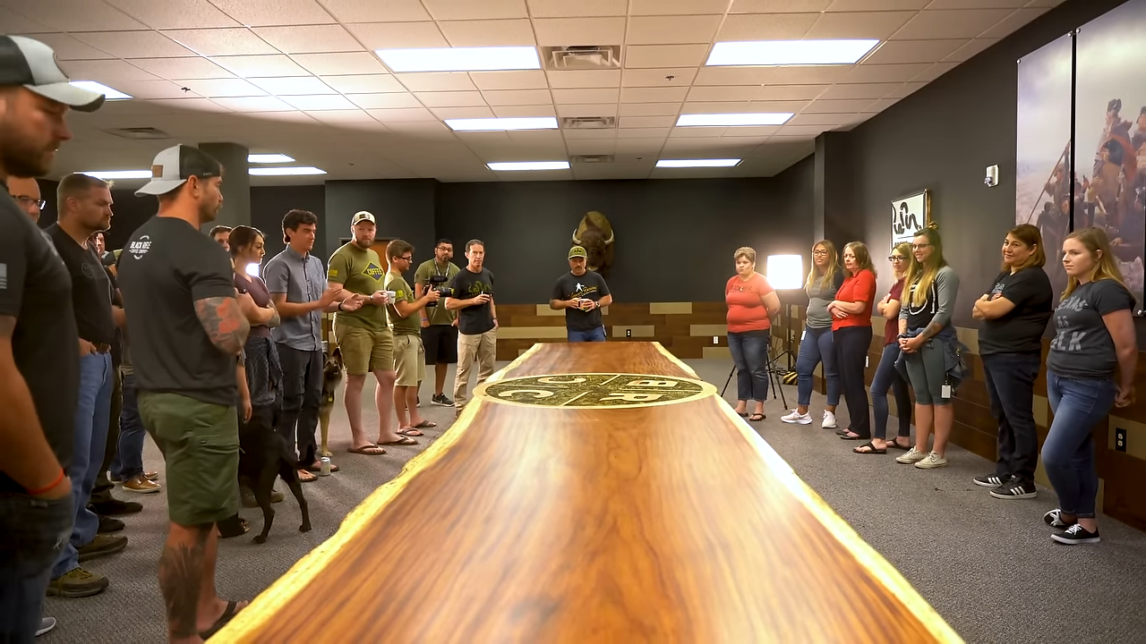 How Bullets and Epoxy Became the Coolest Table You’ll Ever See