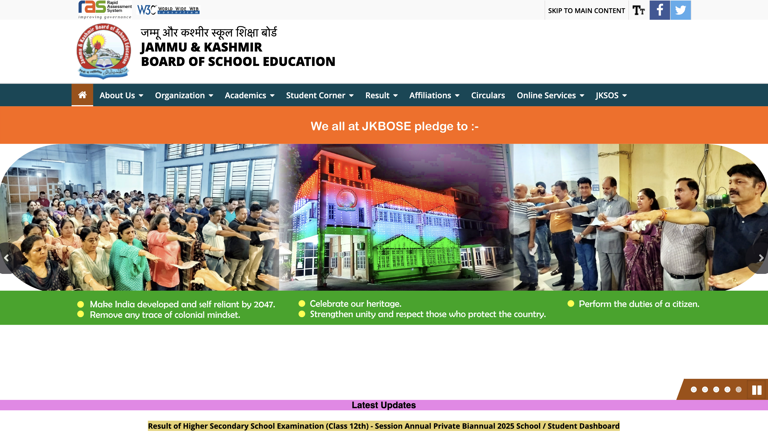 JKBOSE class 11, 12 date sheet released at jkbose.nic.in: Exams begin ...