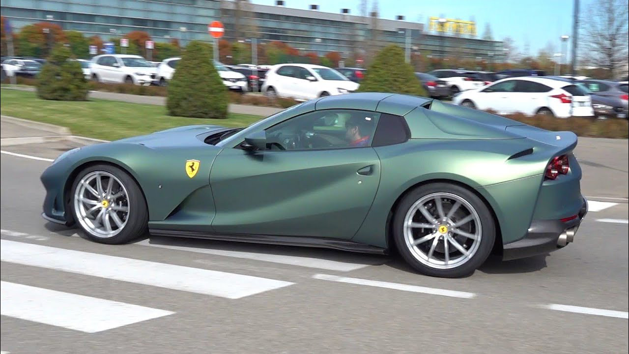 Ferrari 812 GTS – V12 Engine Sound on the Road