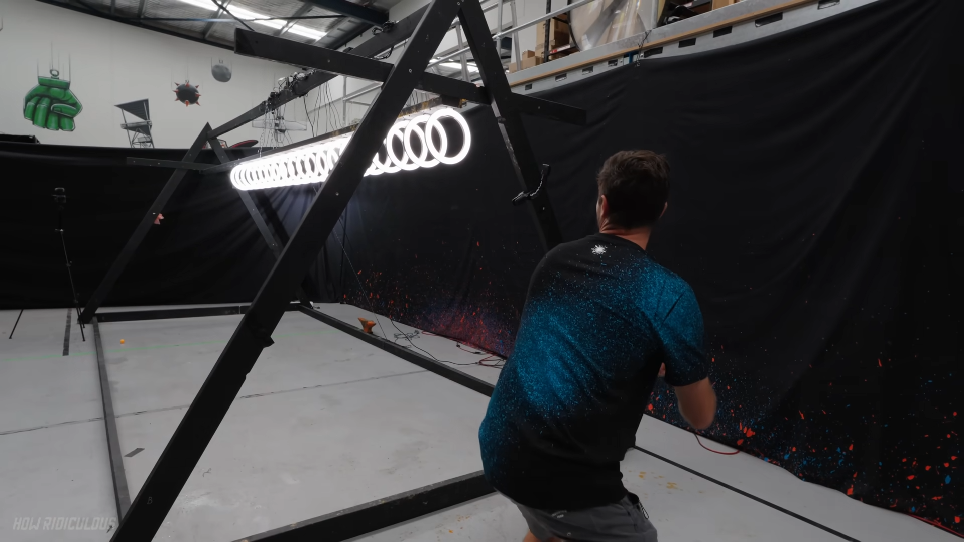 How many ring lights will this go through