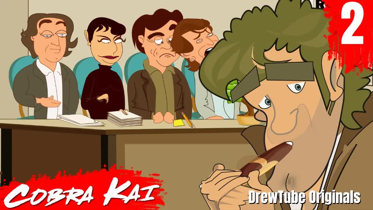 Martin Kove auditions for 'The Karate Kid' - Kai'Toons episode 2 ...