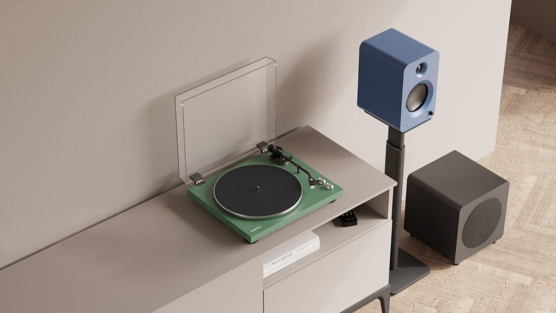 Kanto’s first Bluetooth turntable pledges a “smooth, balanced sound” at ...