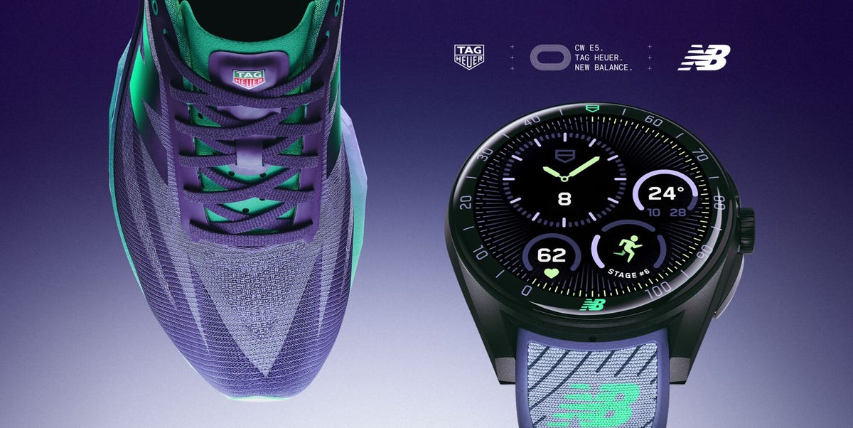 TAG Heuer y New Balance unen fuerzas para crear el reloj y las ...