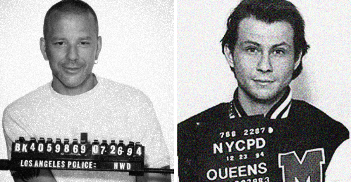 20 Mugshots of Famous Actors from the 1970s-1990s
