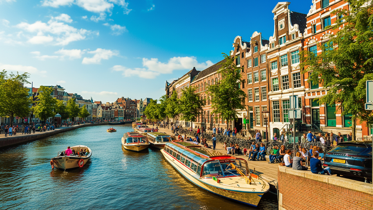 Amsterdam Walking Tour – Centrum Streets and Canals Netherlands