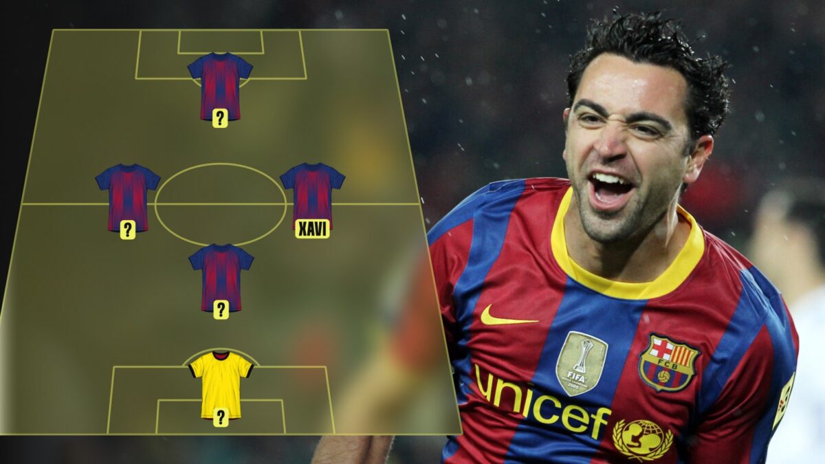 Xavi names his dream teammate five-a-side team: Messi and Real Madrid ...