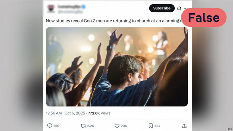 Fact check: Is Gen Z leading a US church revival?