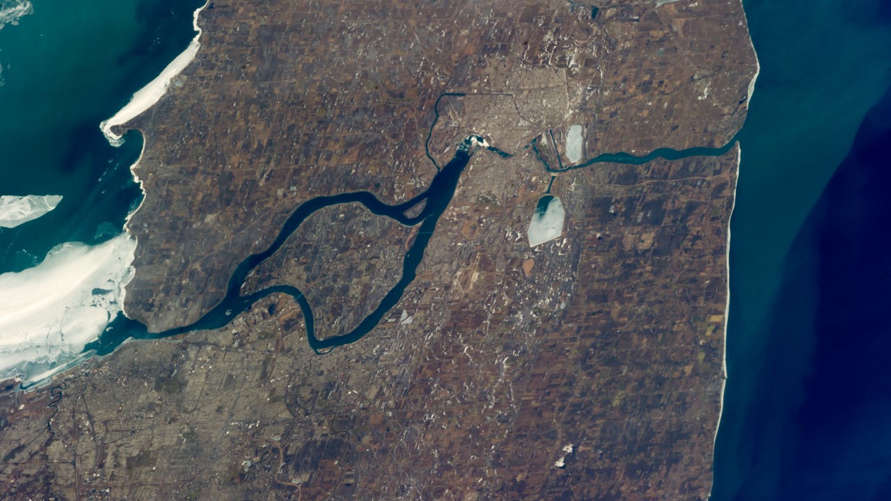 NASA reveals stunning satellite image of Erie Canal at 200