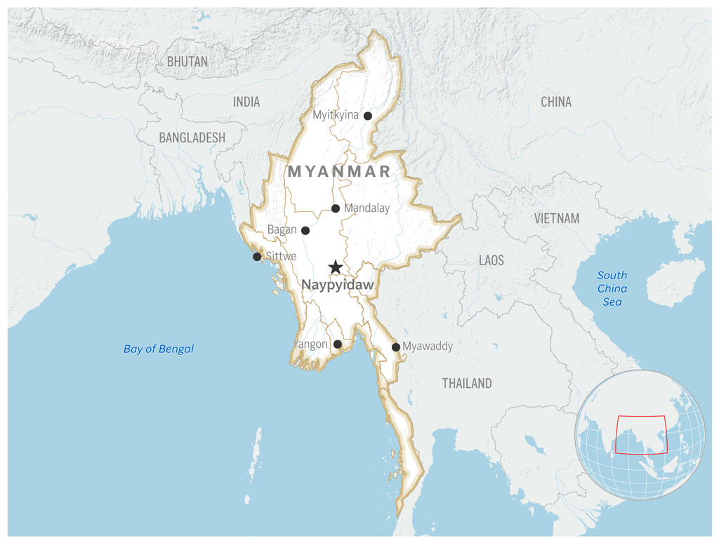 Myanmar's military strikes village in glider raid, killing at least 24 ...