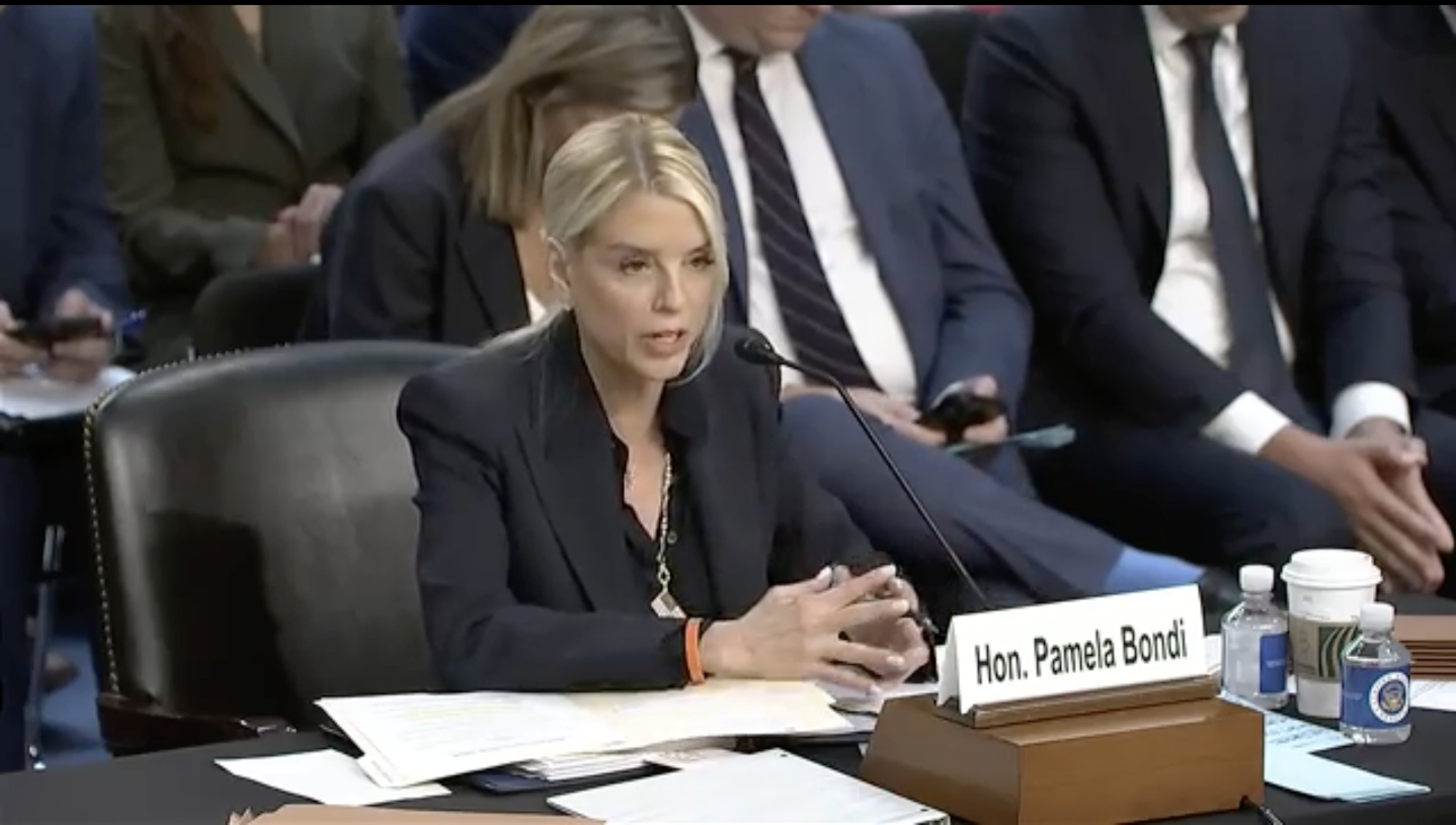 'You're The One Who's Taking Money': Pam Bondi Lashes Out At Sheldon ...