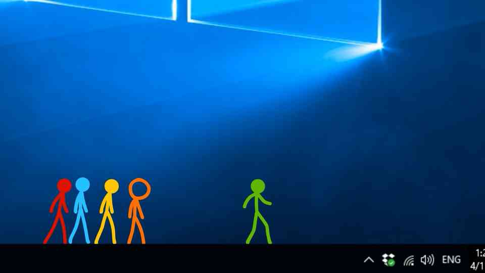 Rediscovery Build: Stick Figures Compete for Glory
