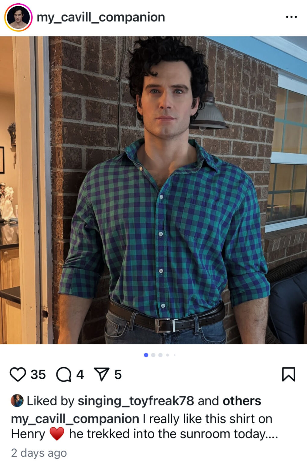 Man buys a life-size, silicone, “anatomically correct” Henry Cavill ...