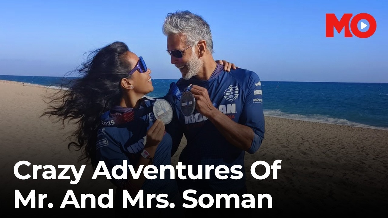 Mr. and Mrs. Soman take on the Ironman Triathlon together
