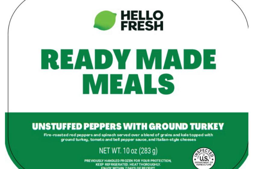 Hello Fresh subscription meals may contain listeria-tainted spinach ...