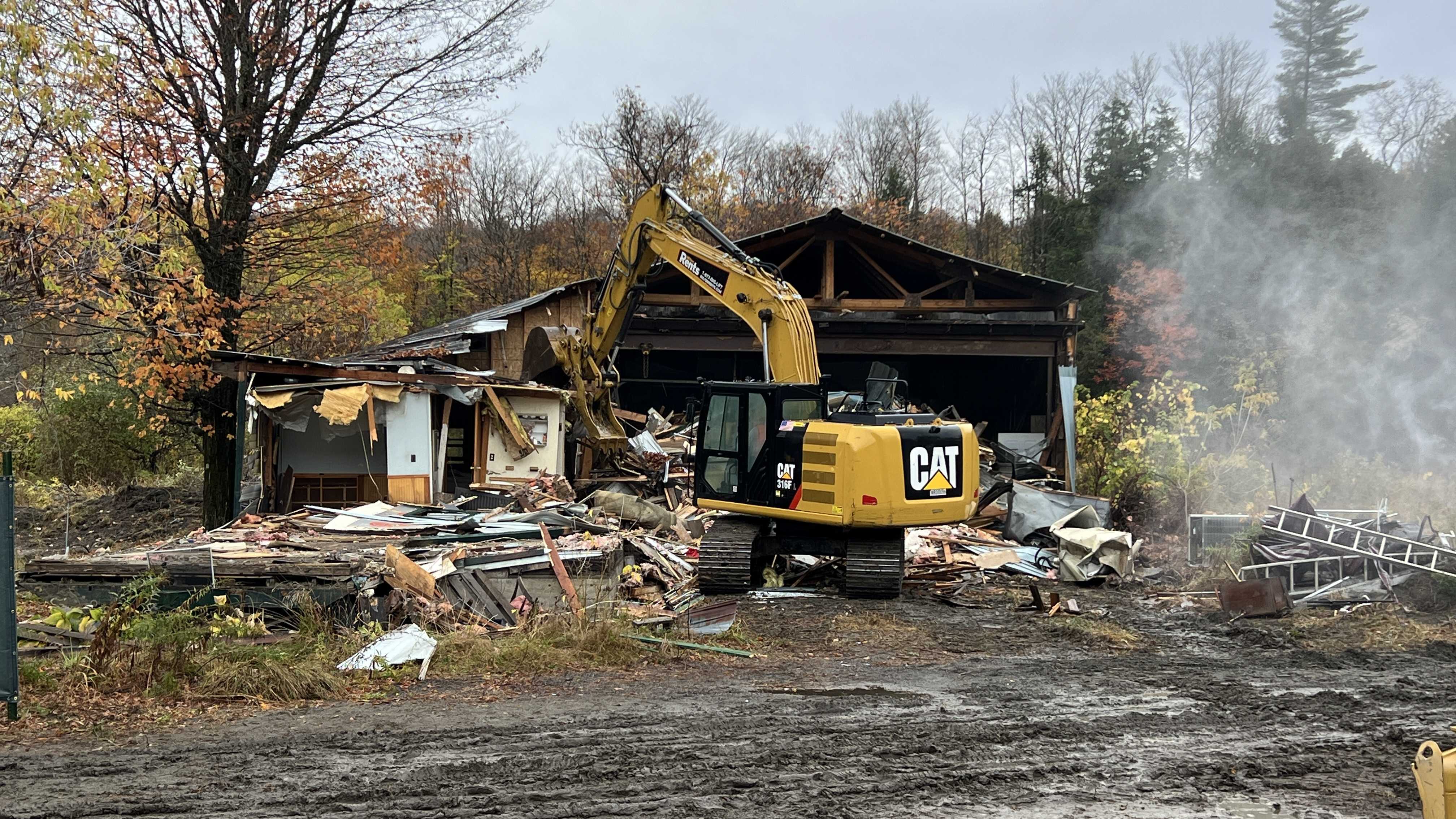 Demolitions begin on flood-ravaged Vermont properties following FEMA ...