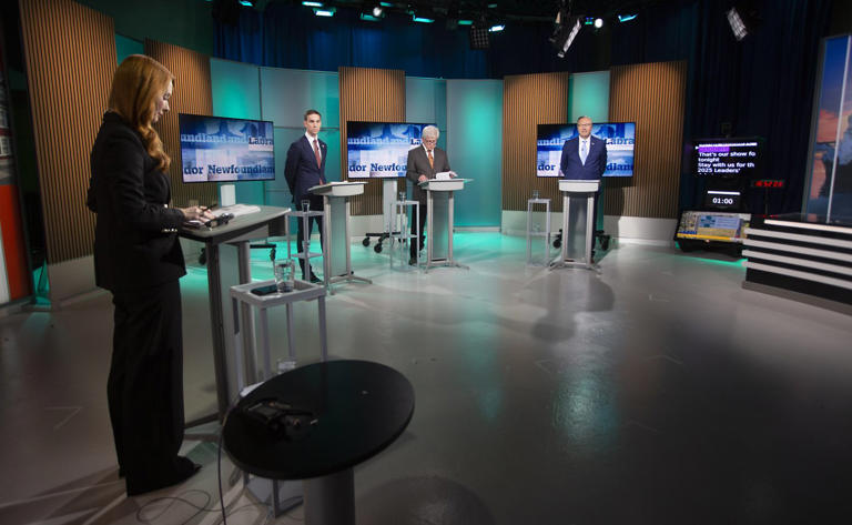 Showdown in Newfoundland and Labrador as party leaders spar over Quebec ...