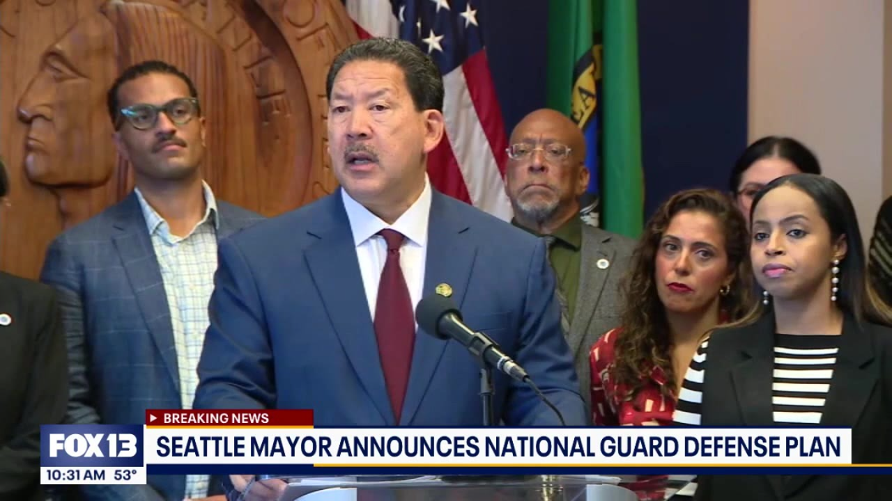 Seattle mayor announces National Guard defense plan, issues executive ...