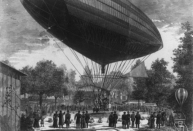 Today in Aviation History: First Airship Flight Powered by Electricity