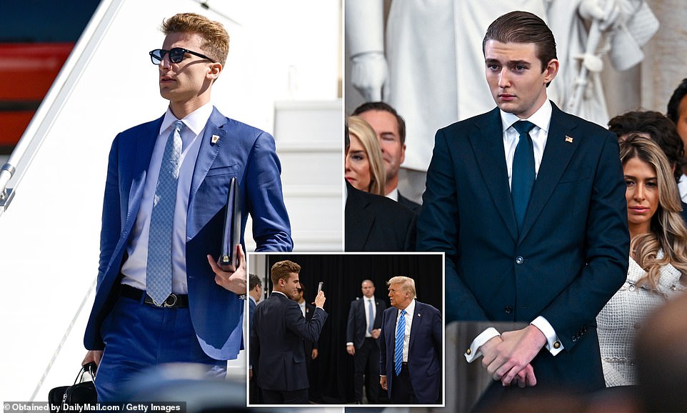 Barron Trump suggested for TikTok board by Jack Advent