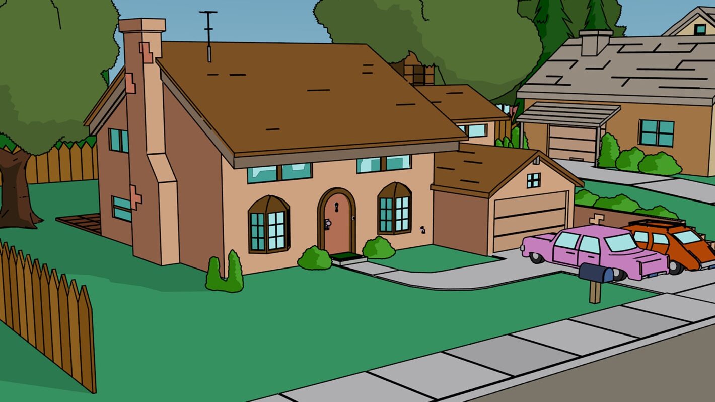 A Real-Life Simpsons House Was Built for a Contest & It Was a Complete ...