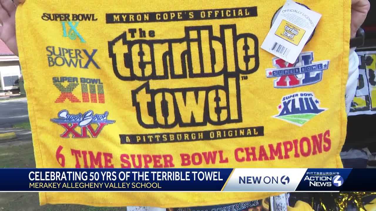 Terrible Towel turning 50, school Myron Cope gifted the trademark to ...