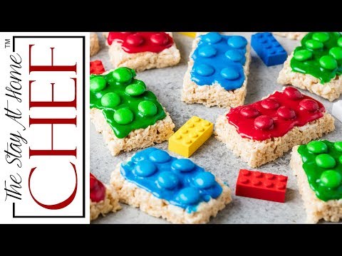 How to Make Lego Rice Krispie Treats