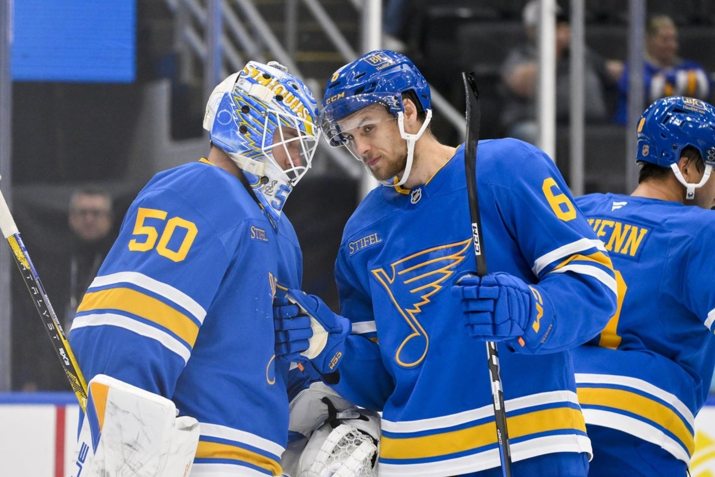 Blues, Wild still tinkering with lineups entering season opener