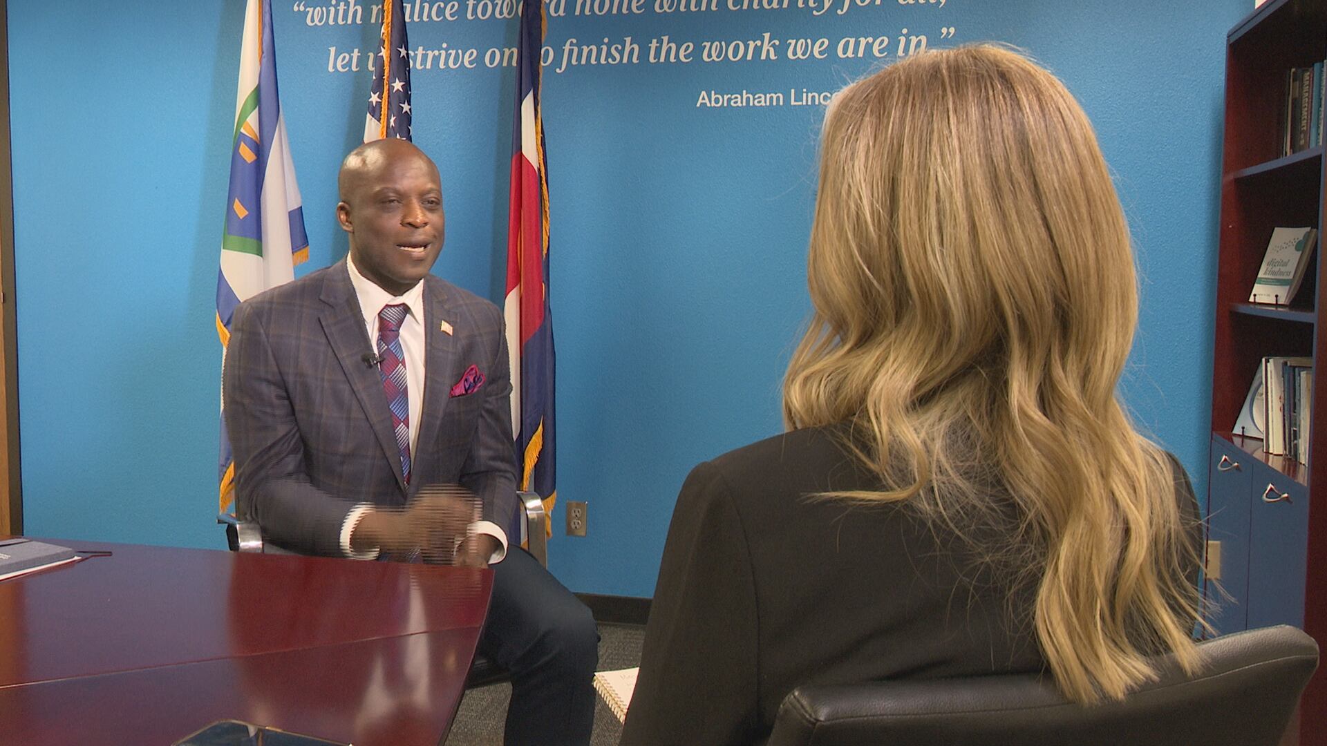 Colorado Springs Mayor Yemi Mobolade says he plans to run for a second term