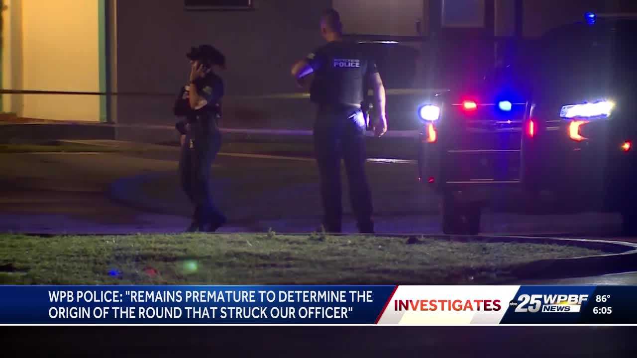 WPBPD: Ballistics will determine whose bullet hit Officer Caraballo