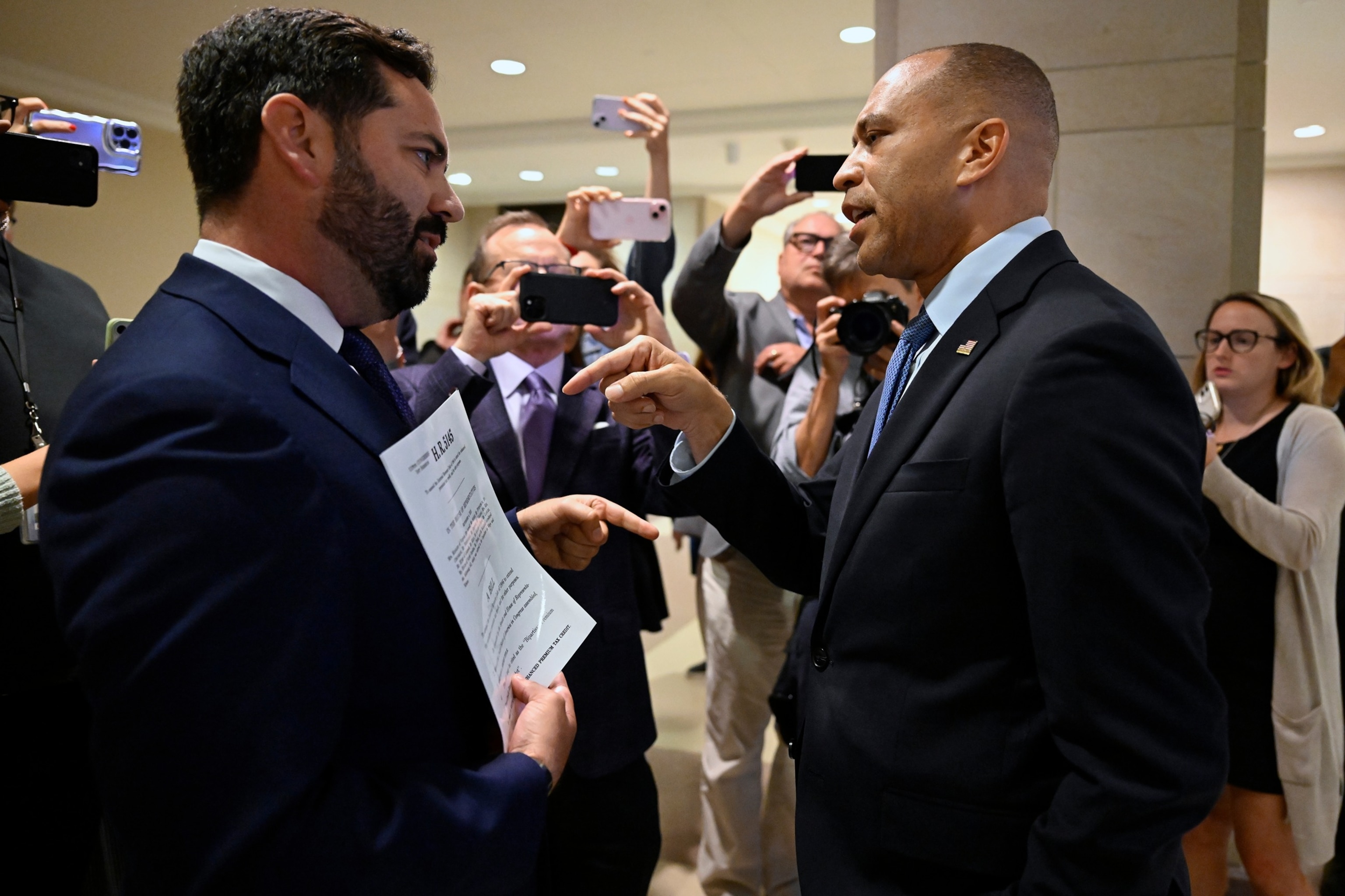 Tensions flare on Capitol Hill over government shutdown: 'Keep your ...