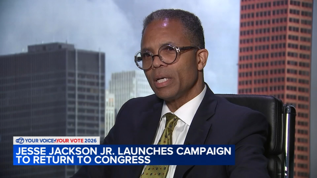 Former Rep. Jesse Jackson Jr. announces campaign to return to Congress ...