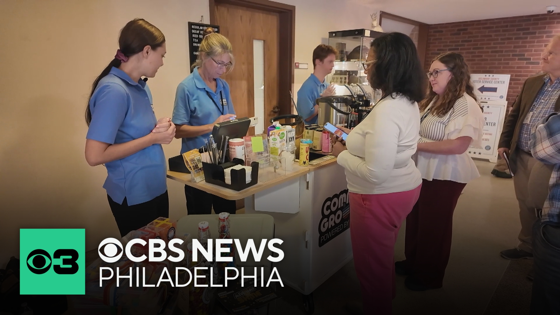 New coffee cart inside a Delaware County courthouse helps empower ...