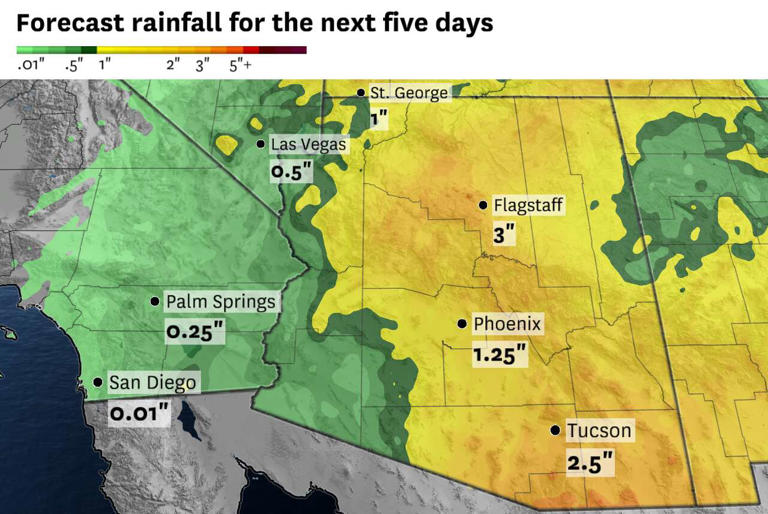 Powerful typhoon is set to trigger an unusually strong California storm