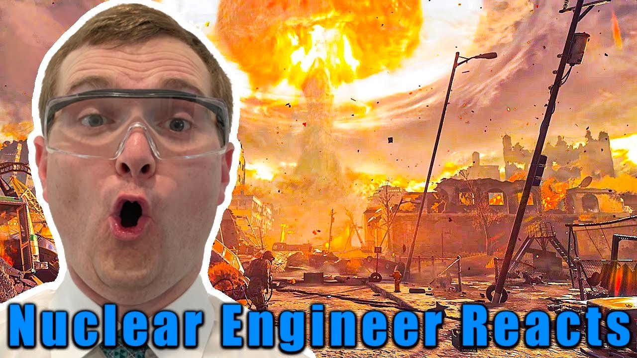 Nuclear Engineer Reacts to Nuclear Explosion in Call of Duty Modern ...