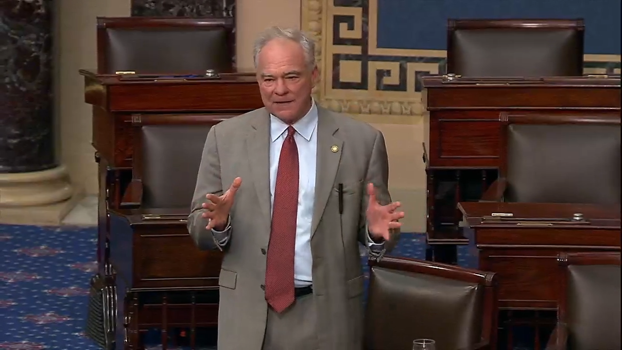 'Why Not Interdict?': Tim Kaine Dismantles Trump's Flawed Logic Behind ...