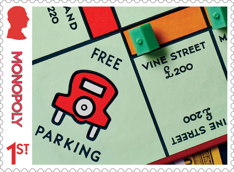 Pass go, collect Monopoly stamps