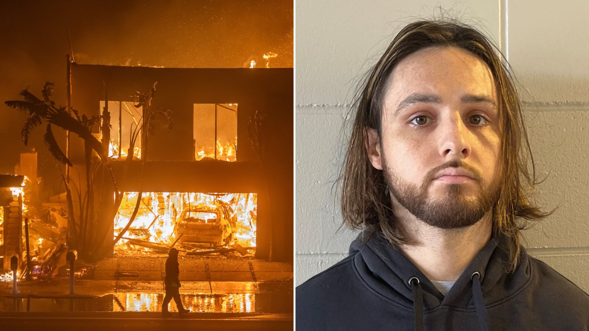 Man charged over Los Angeles fire that killed 12