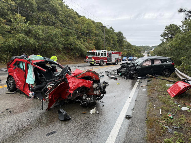 3-car wreck with life-threatening injuries shuts down Cape Cod highway