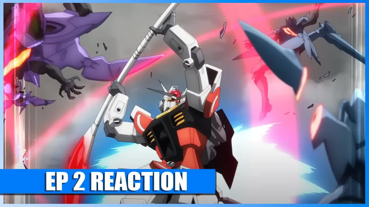 Gundam Build Metaverse EP 2 reaction